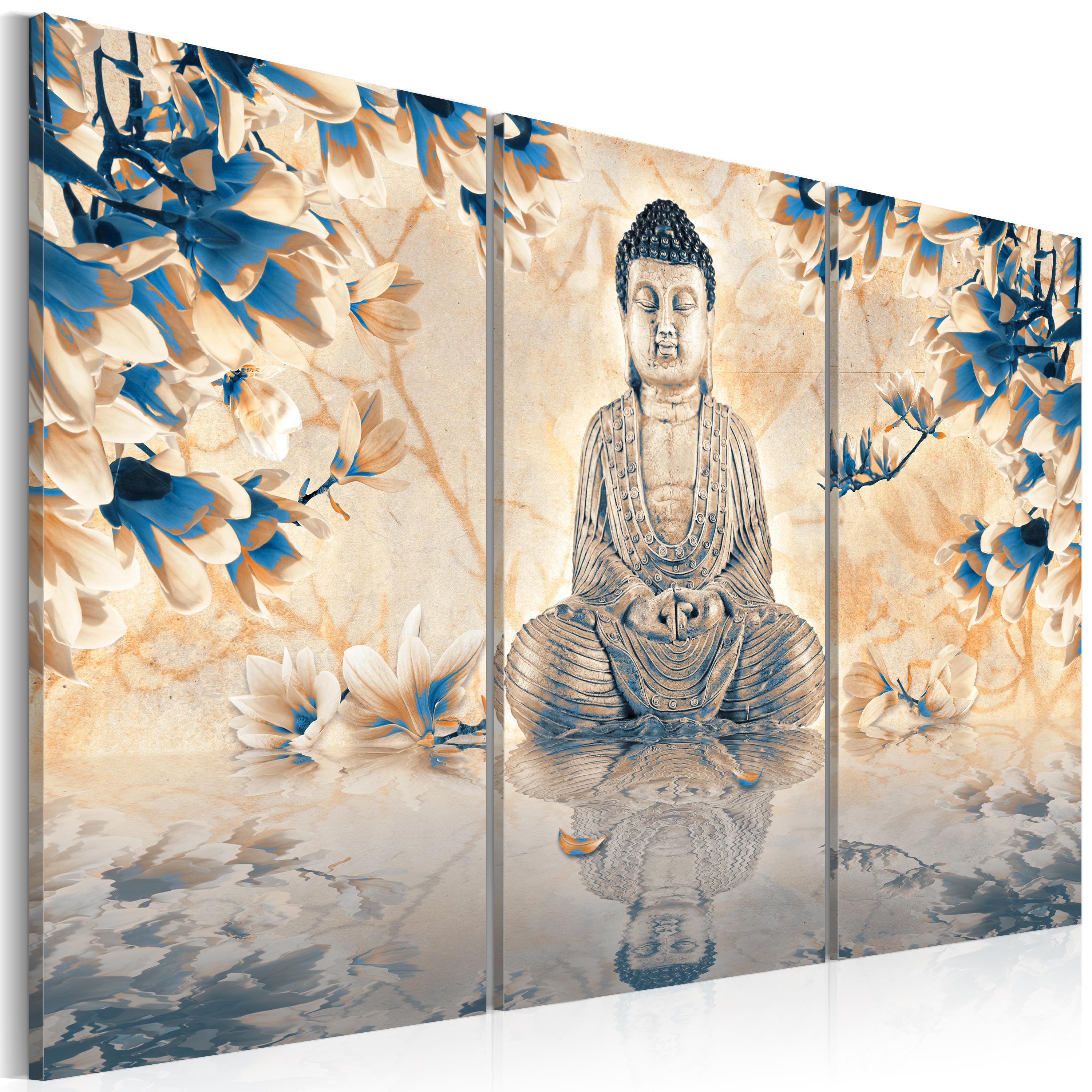 BUDDHA Canvas Print Framed Wall Art Picture Image 020113-241 | eBay