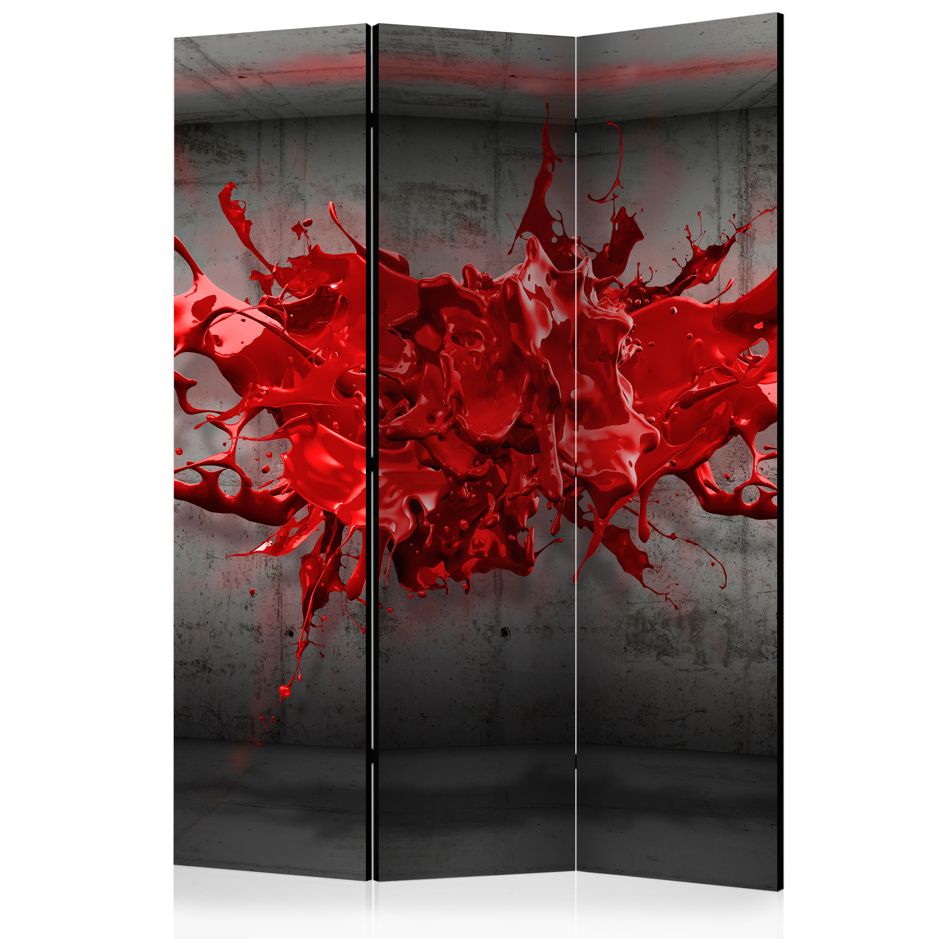 DECORATIVE PHOTO FOLDING SCREEN WALL ROOM DIVIDER ABSTRACT d-A-0045-z-b ...